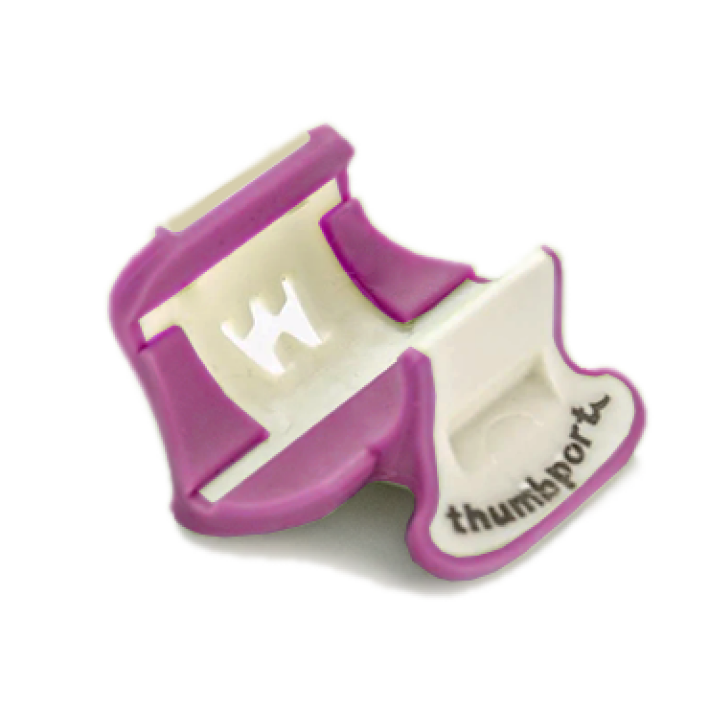 Thumbport II dusky orchid-white (para flauta) | Soloflauta ...